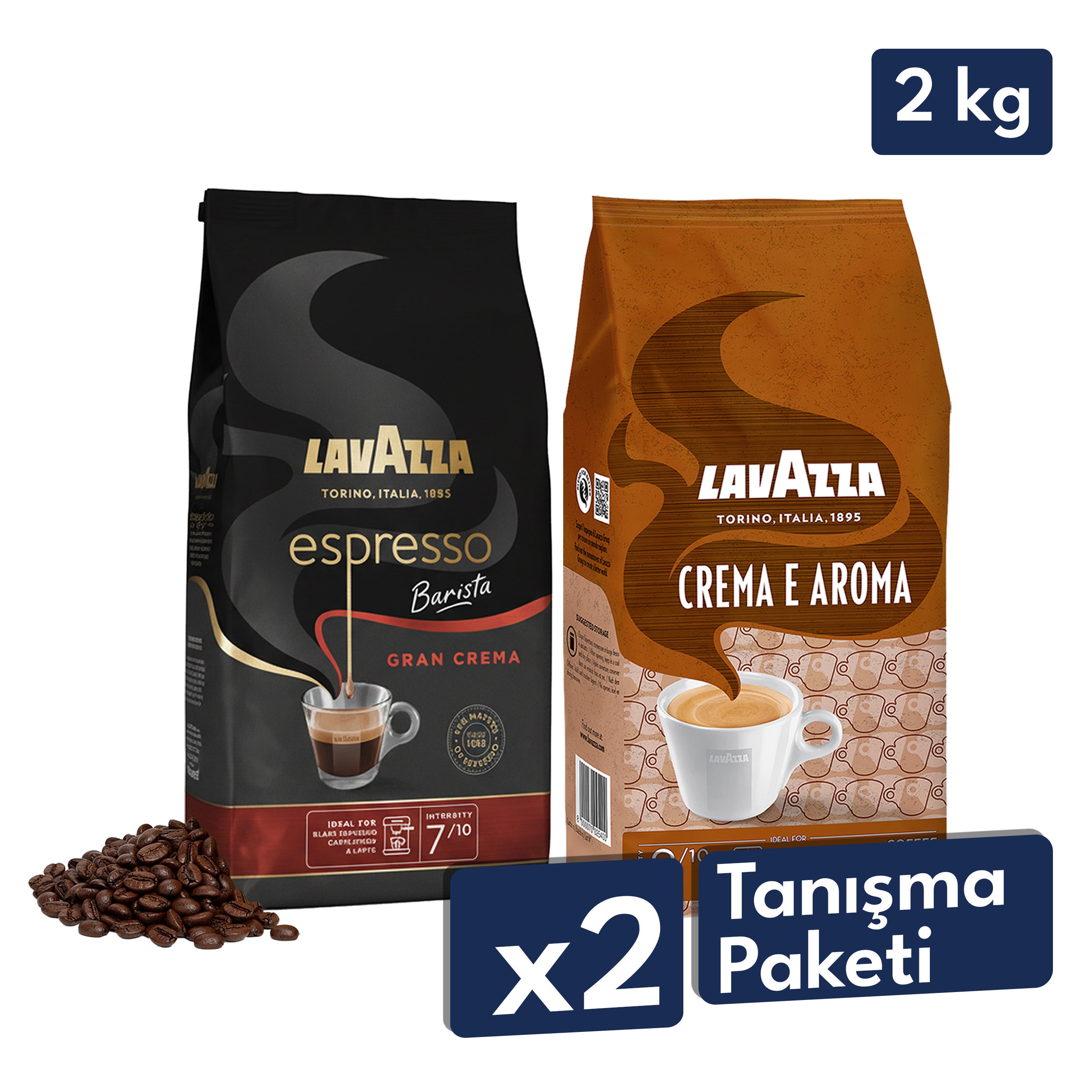 Crema e Aroma, Espresso Barista Gran Crema 1 Kg Espresso Çekirdek Kahv ...